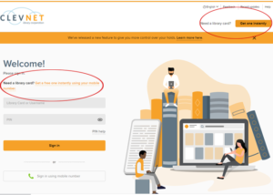 CLEVNET Digital-Only Library Cards | Milan-Berlin Library District